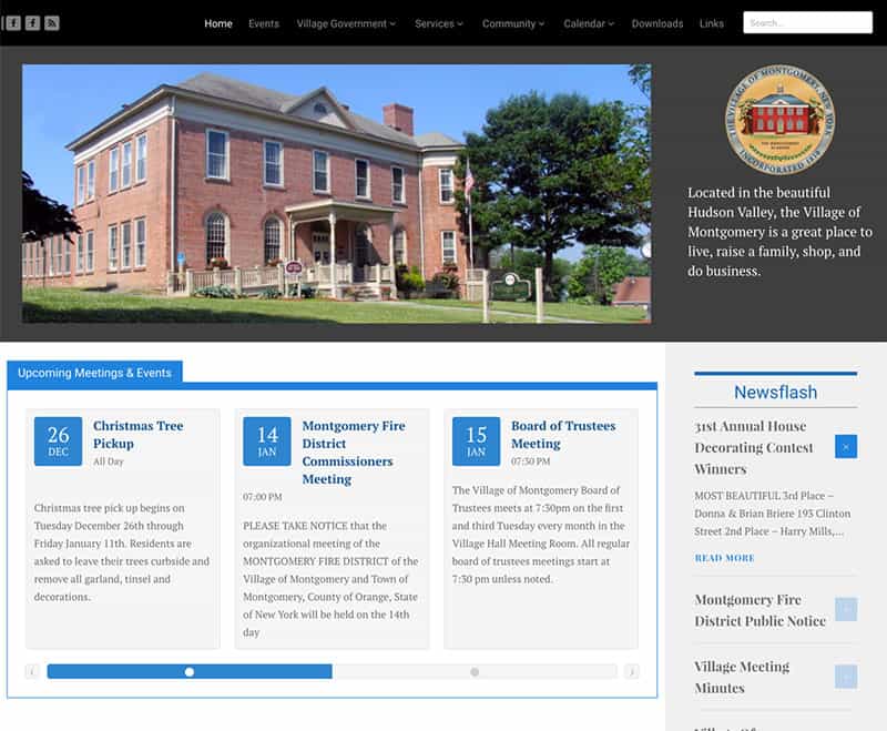 Website Design Examples - Daley Professional Web Solutions